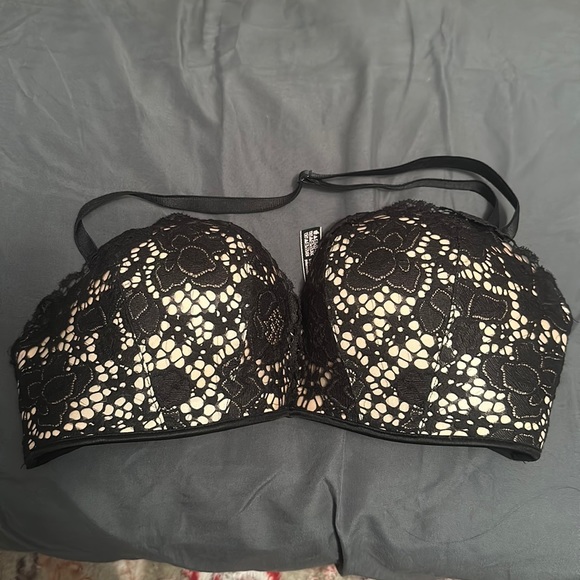 Victoria's Secret | Intimates & Sleepwear | Black And Beige Multiway ...